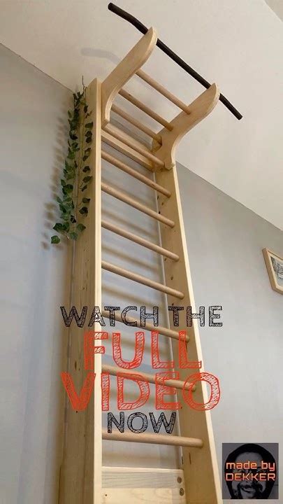 Diy Swedish Ladder Youtube