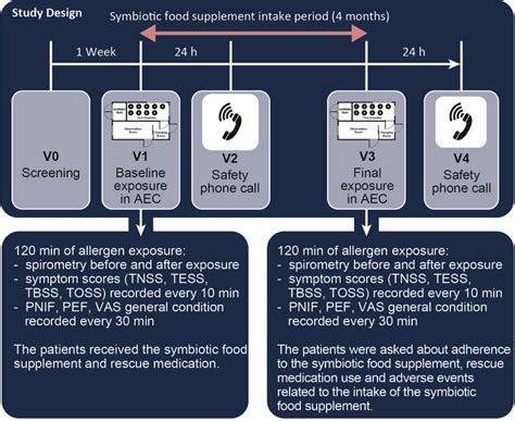 Study Design Scheme The Scheme Shows The Visits V0 V4 During The