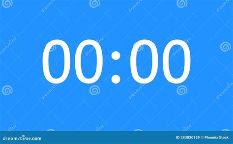 Simple Animated Countdown Timer Clock From Royalty Free Illustration 283830159