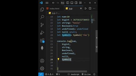 3100 Tricks Datatypes In Javascript Html And Css And Javascript Youtube