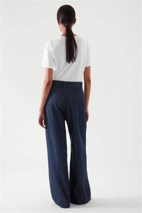 42 Cos 코스 미드 라이즈 와이드 레그 진 후루츠패밀리