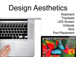 MacBook Pro Design Presentation PPT