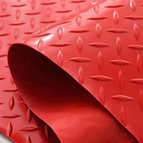 Garage Flooring Rolls 2 3 6 10 16 20 Feet Long Diamond Plate Rubber Floor Mats For
