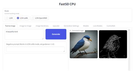 fastsd cpu 1 0 0 beta 27 release with multi lora support and controlnet