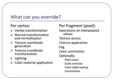 Ppt Cmps160 Shader Based Opengl Programming Powerpoint Presentation Id1277773