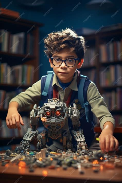 Premium Photo Humanoid Robot Working Like Human And Performing Tasks