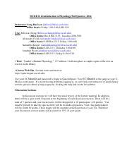 MCDB 111 Syllabus 2016 MCDB 111 Introduction To Physiology Fall Quarter 2016 Instructor Seng