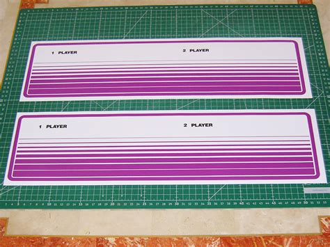 Kyotaro Control Panel Overlay TECMO Reproductions Printed On Vinyl With Gloss Protective