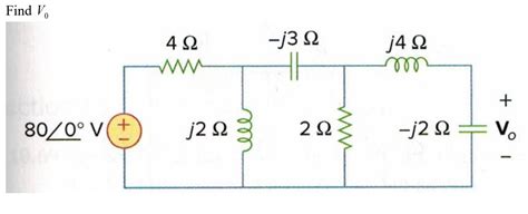 Solved Find V0 Chegg Com