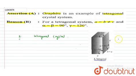 Tetragonal Crystal System