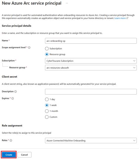 onboarding non azure machines to azure arc at scale with a service
