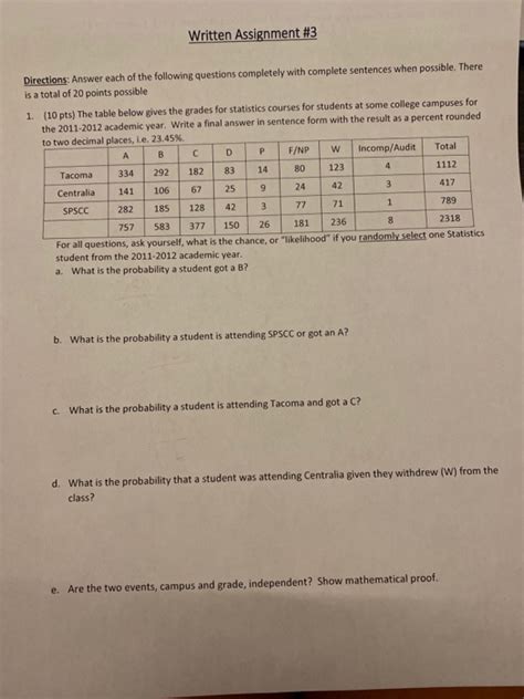 solved written assignment 3 4 directions answer each of