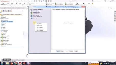 SOLIDWORKS Material Library The Ultimate Step Tutorial
