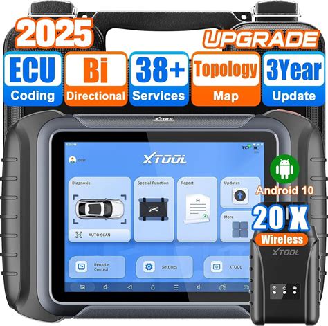 Amazon.com: XTOOL D9S PRO ECU Programming and Coding Automotive Scan Tool: 2025 with FCA ...