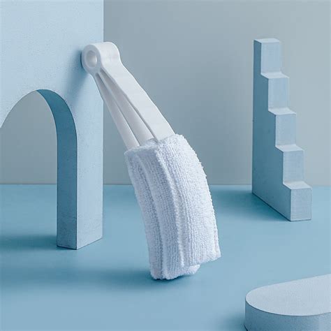 마이크로 화이버 자동차 에어 컨디셔너 환기구 청소 브러시 1 개 홈 창 그늘 셔터 블라인드 루버 클리너 살포기 5z