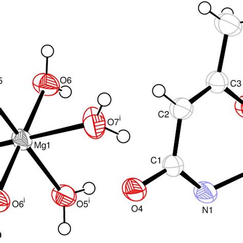 Ortep Diagram Of The Title Compound Showing The Atomic Numbering