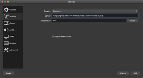 Nginx Rtmp En Azure Container Instances Returngis