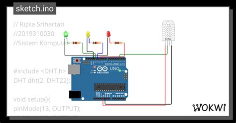 rizka srihartati 2019310030 wokwi esp32 stm32 arduino simulator