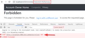 Angular Role Based Authorization With ASP NET Core Identity