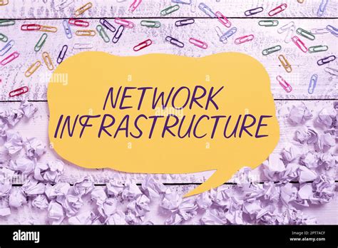Sign Displaying Network Infrastructure Conceptual Photo Hardware And