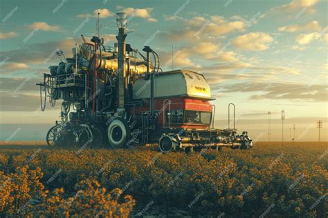 Premium Photo A Fullyautomated Farming System Ai Generated
