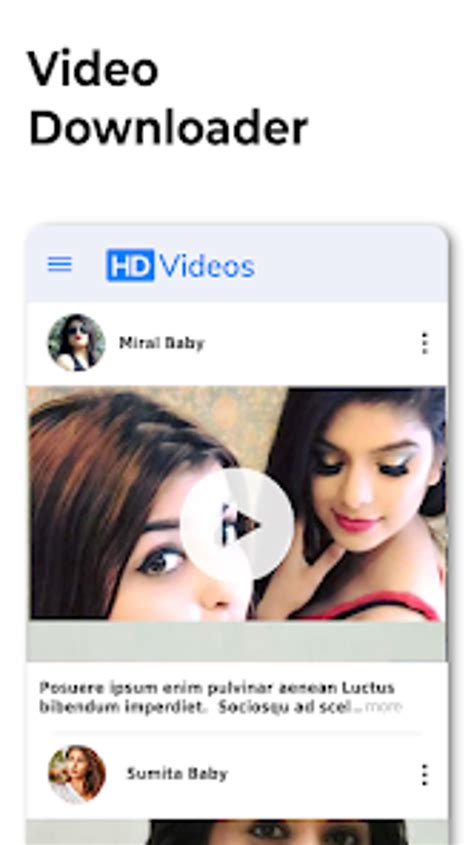 Android 용 Video Downloader 다운로드