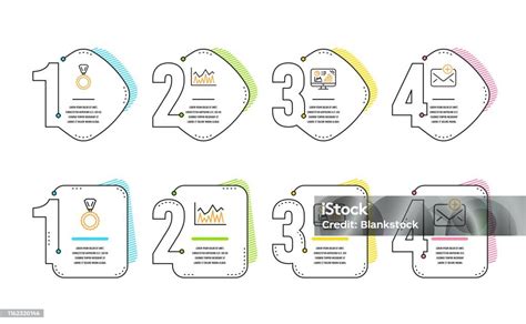 분석 그래프 메달 및 투자 아이콘 세트 새 메일 기호입니다 성장 보고서 승자 경제 통계 벡터 계급에 대한 스톡 벡터 아트 및 기타 이미지 Istock