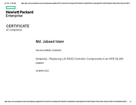 Simplivity Replacing Lsi Raid Controller Components In An Hpe Dl380 Pdf