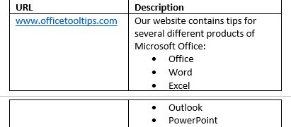 How To Keep A Row Of The Table On One Page In A Word Document Microsoft Word