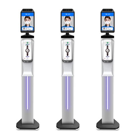 Thermo Scanner Fever Temperature Detection Digital Facial Recognition Thermometer Body With Soap