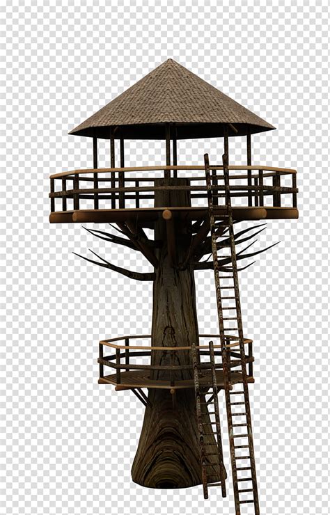 TreeHouse Gray Tree House Transparent Background PNG Clipart HiClipart