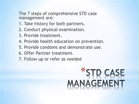 Syndromic Management Of Sexually Transmitted Disease Pptx