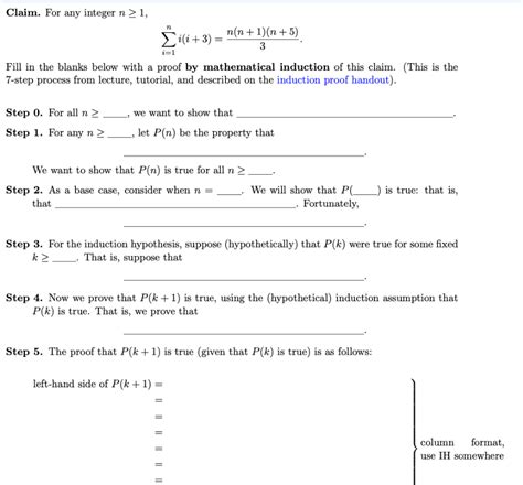 Solved Claim For Any Integer N I Ni I N N N Chegg