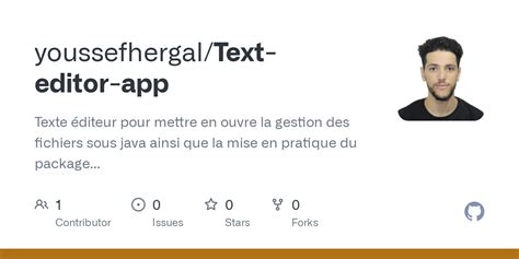 Github Youssefhergaltext Editor App Texte éditeur Pour Mettre En
