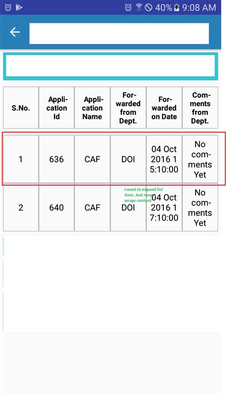 Android How To Create List Item Scroll Able In Recycler View Stack Overflow