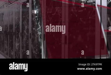 Animation Of Computer Language And Mathematical Equation Over Connected
