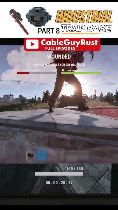 The Industrial Trap Base Part 8 Cableguyrust Rust Rustpcgame