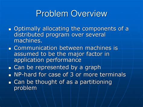 Distributed Application Partitioning Ppt Download
