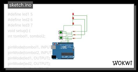Uji Wokwi Esp32 Stm32 Arduino Simulator