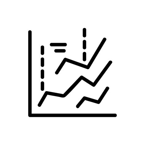 Statistics Analysis Icon Vector Outline Illustration 9962041 Vector Art