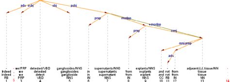 10 Example For Dependency Relations In A Sentence Generated From