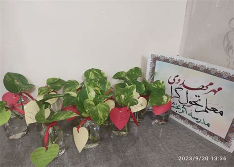 جشن جوانه ها ویژه دختران پایه هفتم و تبریک مقطع تحصیلی جدید مجموعه