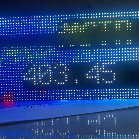 Bitcoin Ticker Crypto Ticker Stocks Ticker Pixel Large Led Display Etsy