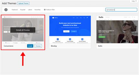 Get Started Conversions Theme