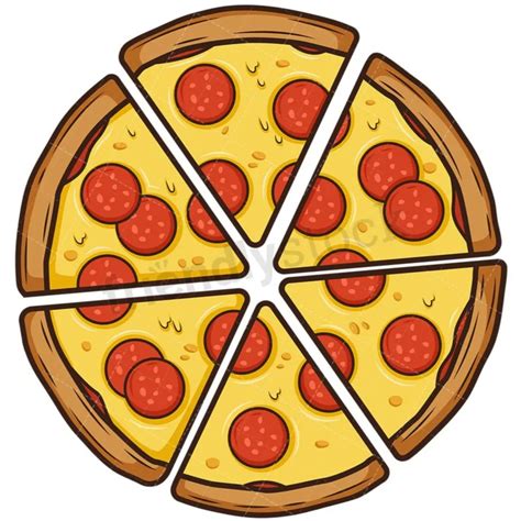 Как нарисовать пиццу карандашом для детей