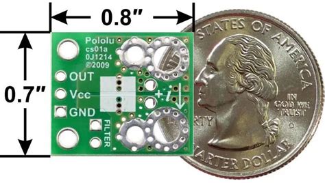 Pololu Acs724 Bidirectional Current Sensor Carrier ±30a Robotshop