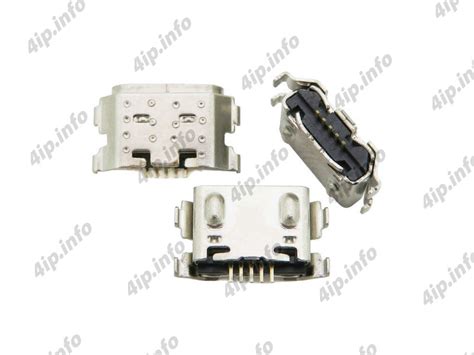 Разъем системный Micro USB для Samsung Galaxy A03 Core (SM-A032F ...