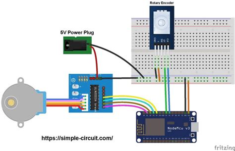 Stepper Motor Control With Esp8266 Nodemcu