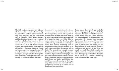 It Magazine Birch And Swinnerton Dyer Conjecture Tom Rocks Maths