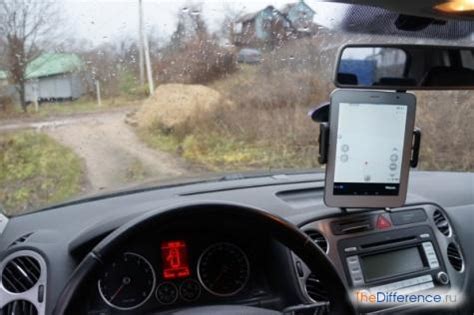 Как закрепить планшет в машине?